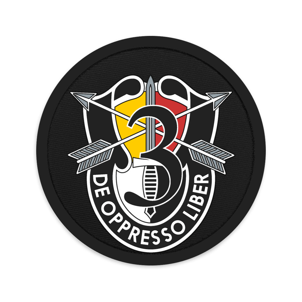 3rd SFG Embroidered Patch – Pinelander 1776